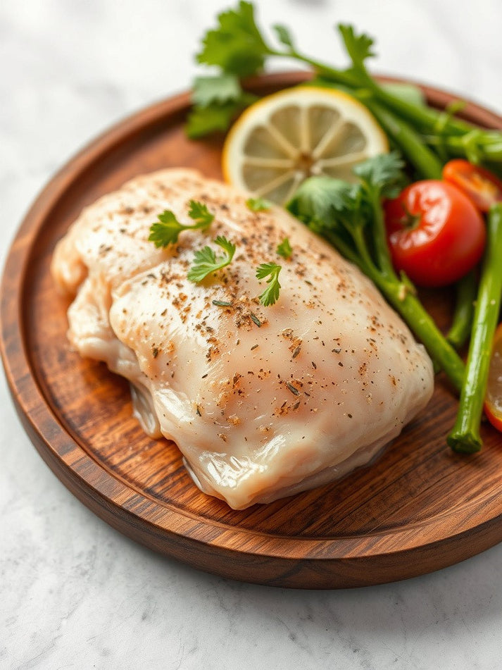 Chicken Thigh Fillet Skin Off – Limnos Poultry